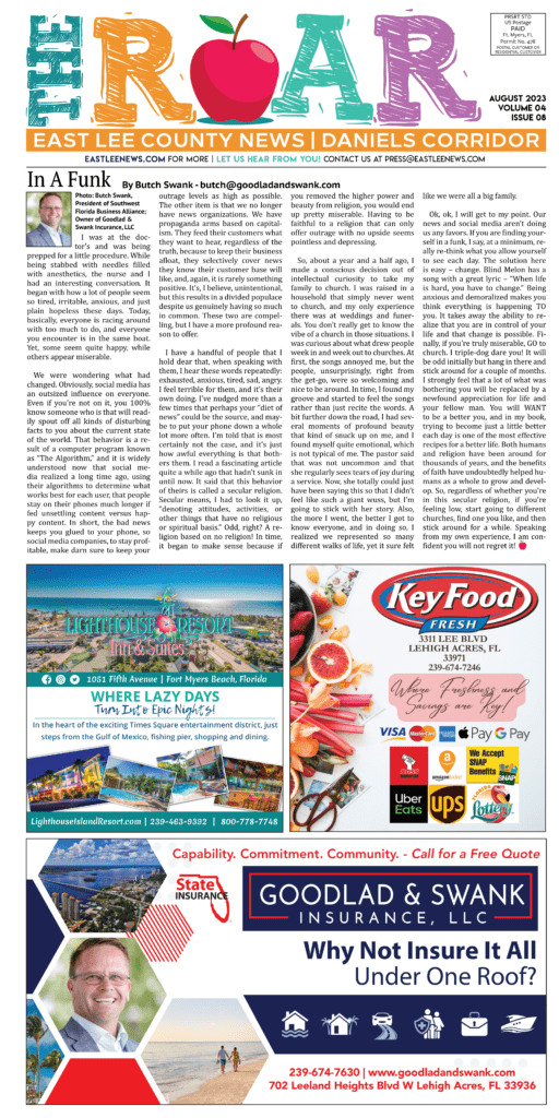 The Roar - August 2023 Issue - East Lee News