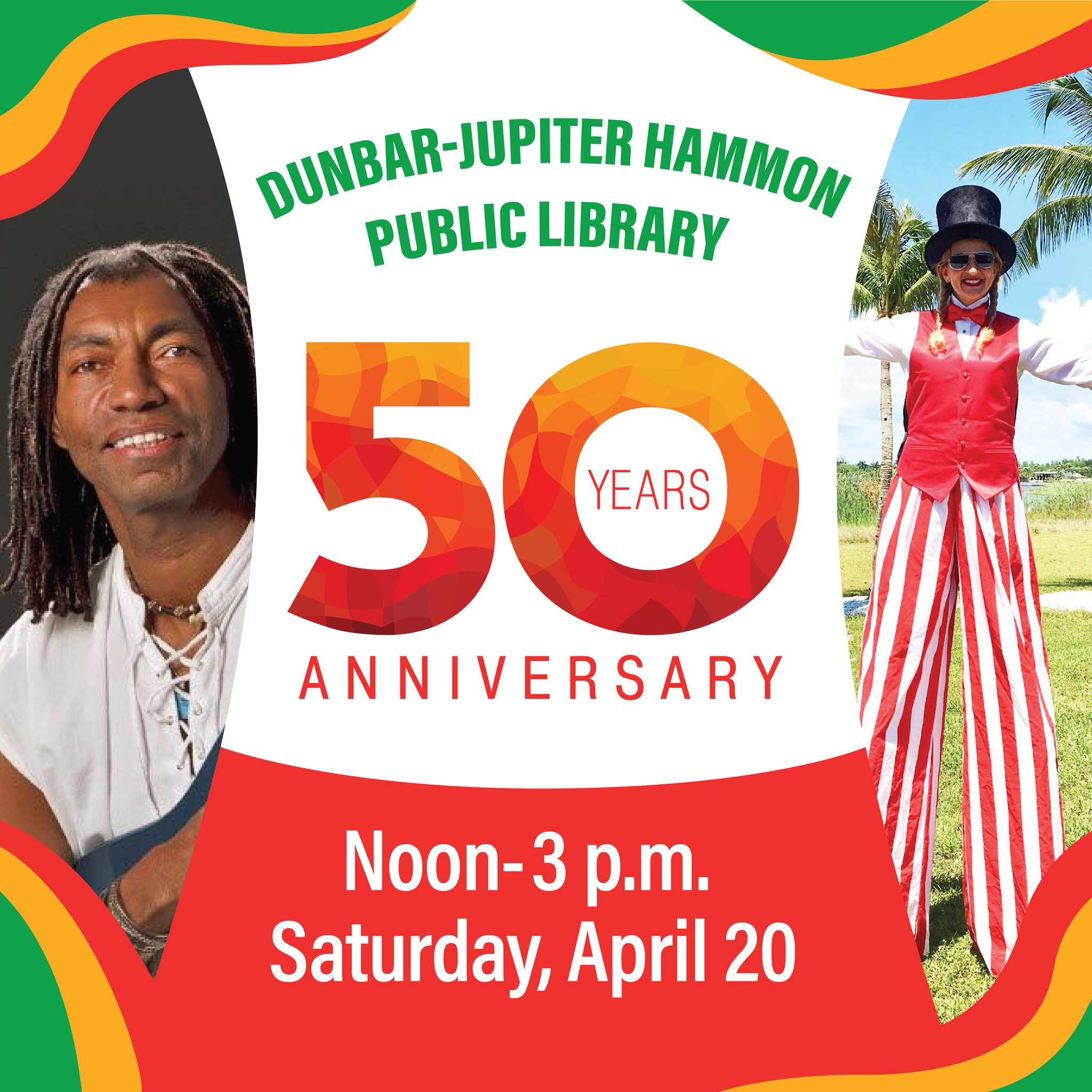 Lee County Library System Celebrates 50th Anniversary of Dunbar-Jupiter ...
