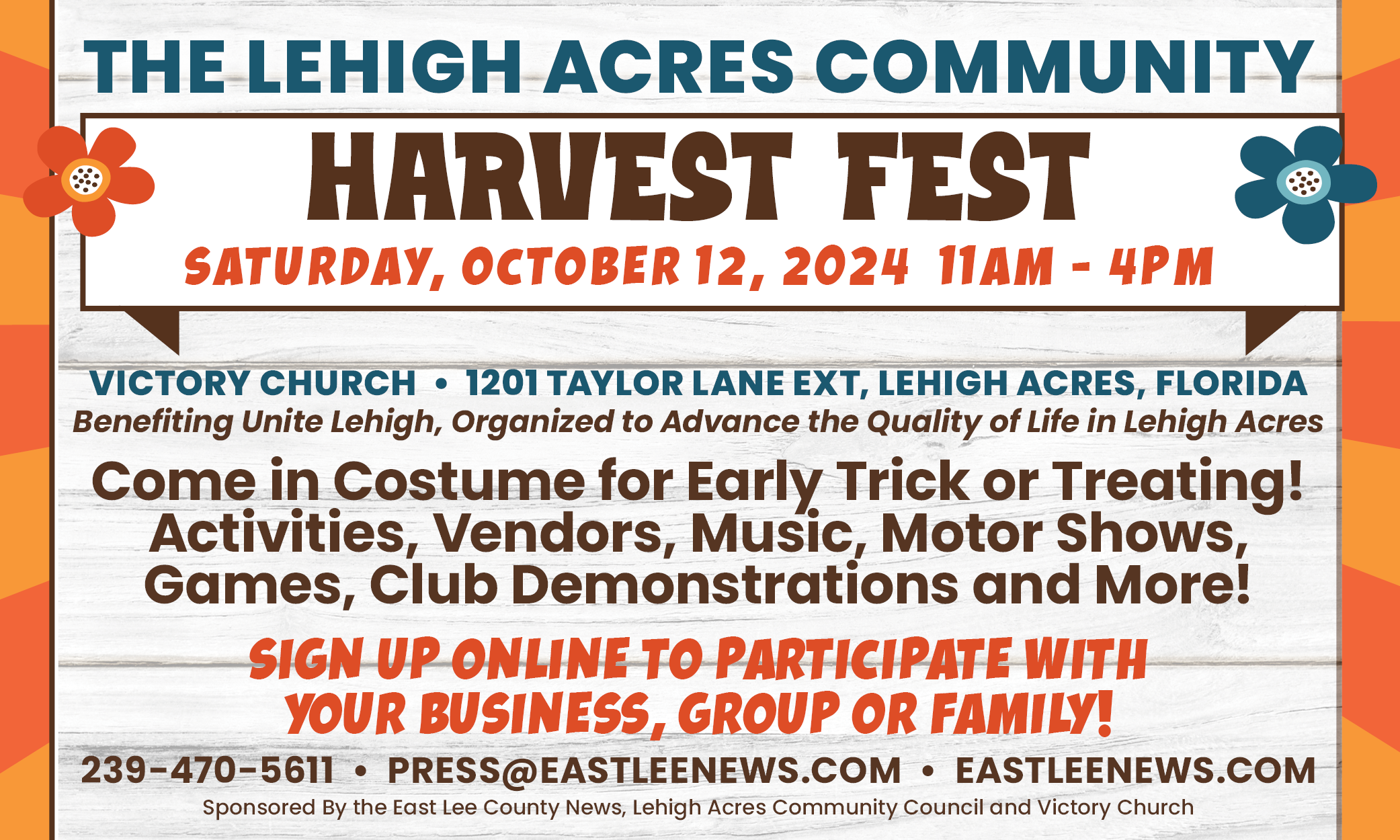 Lehigh Acres ~ Community Harvest Fest - East Lee News